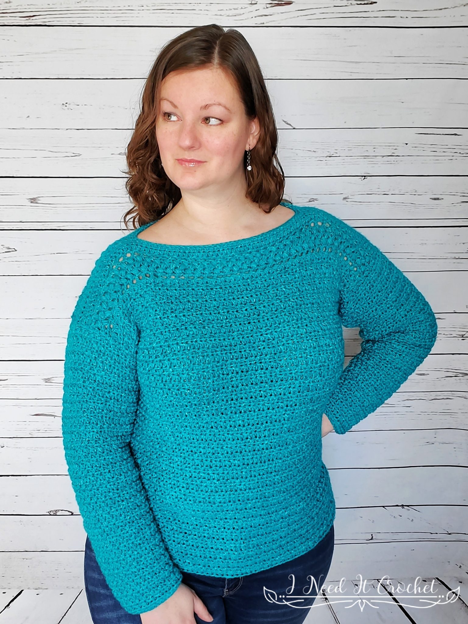 The Aspirations Pullover - Free Crochet Pattern · I Need It Crochet Designs