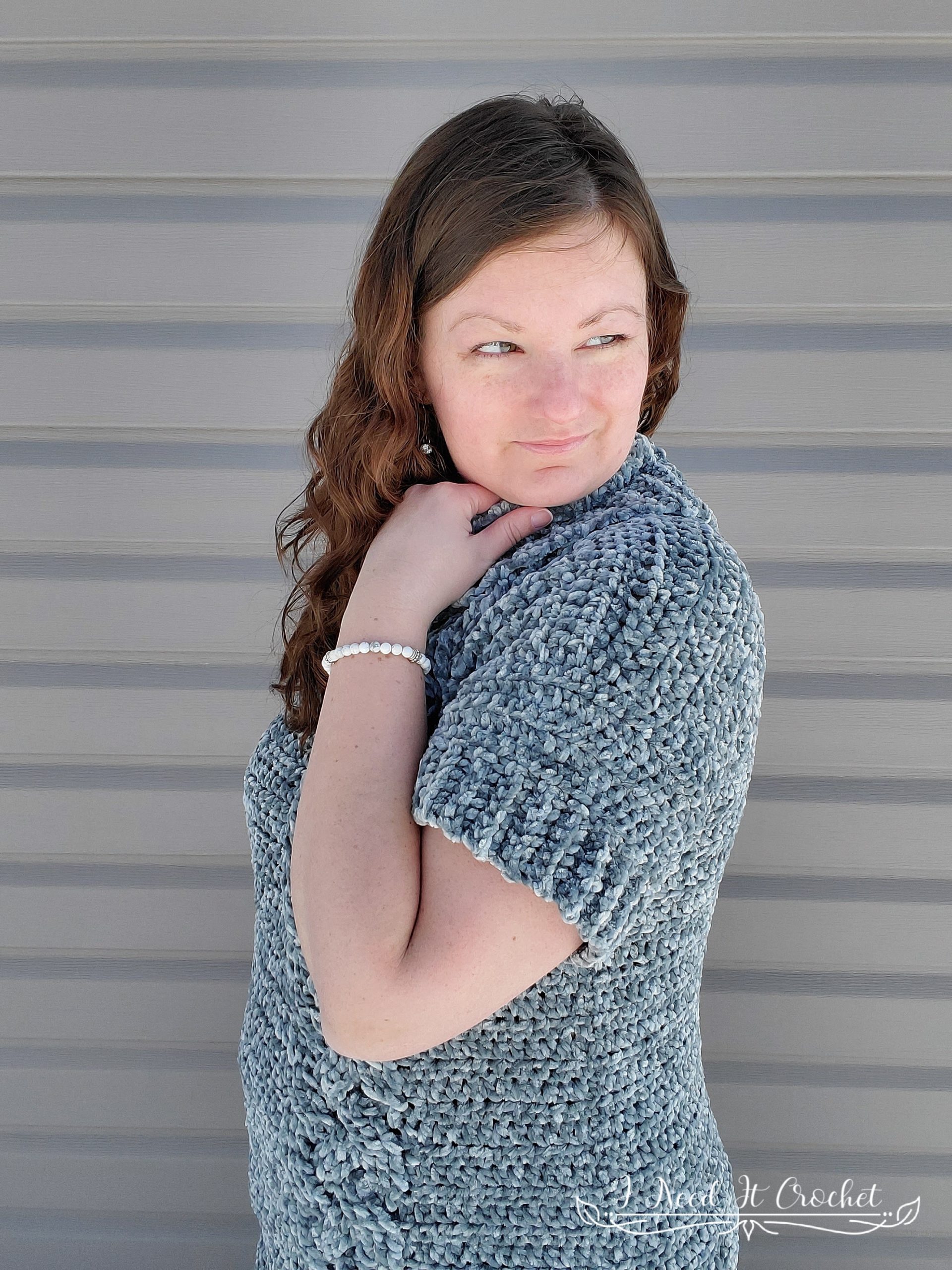 The Cozy Cabled Sweater Dress - Free Crochet Pattern · I Need It ...