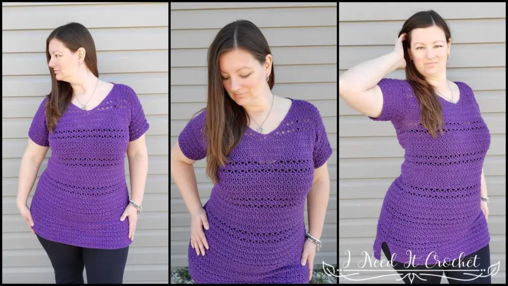 Hilo Tunic - Free Crochet Top Pattern · I Need It Crochet Designs
