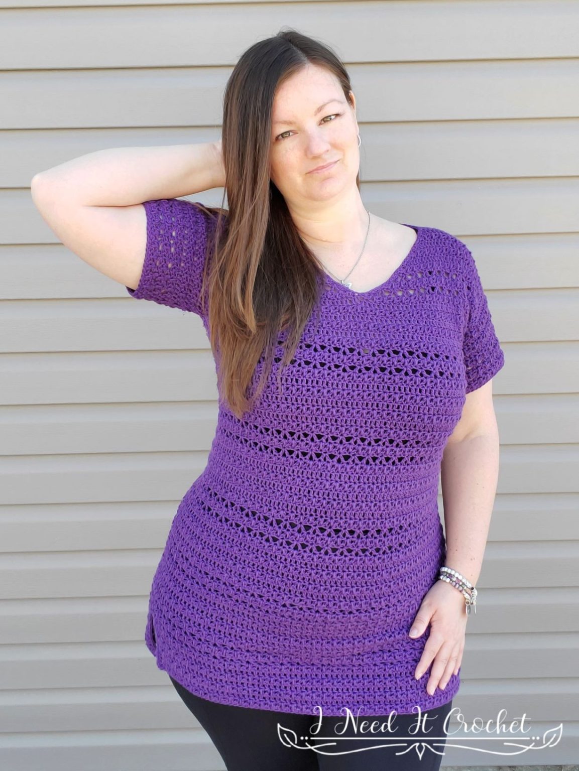 Hilo Tunic - Free Crochet Top Pattern · I Need It Crochet Designs