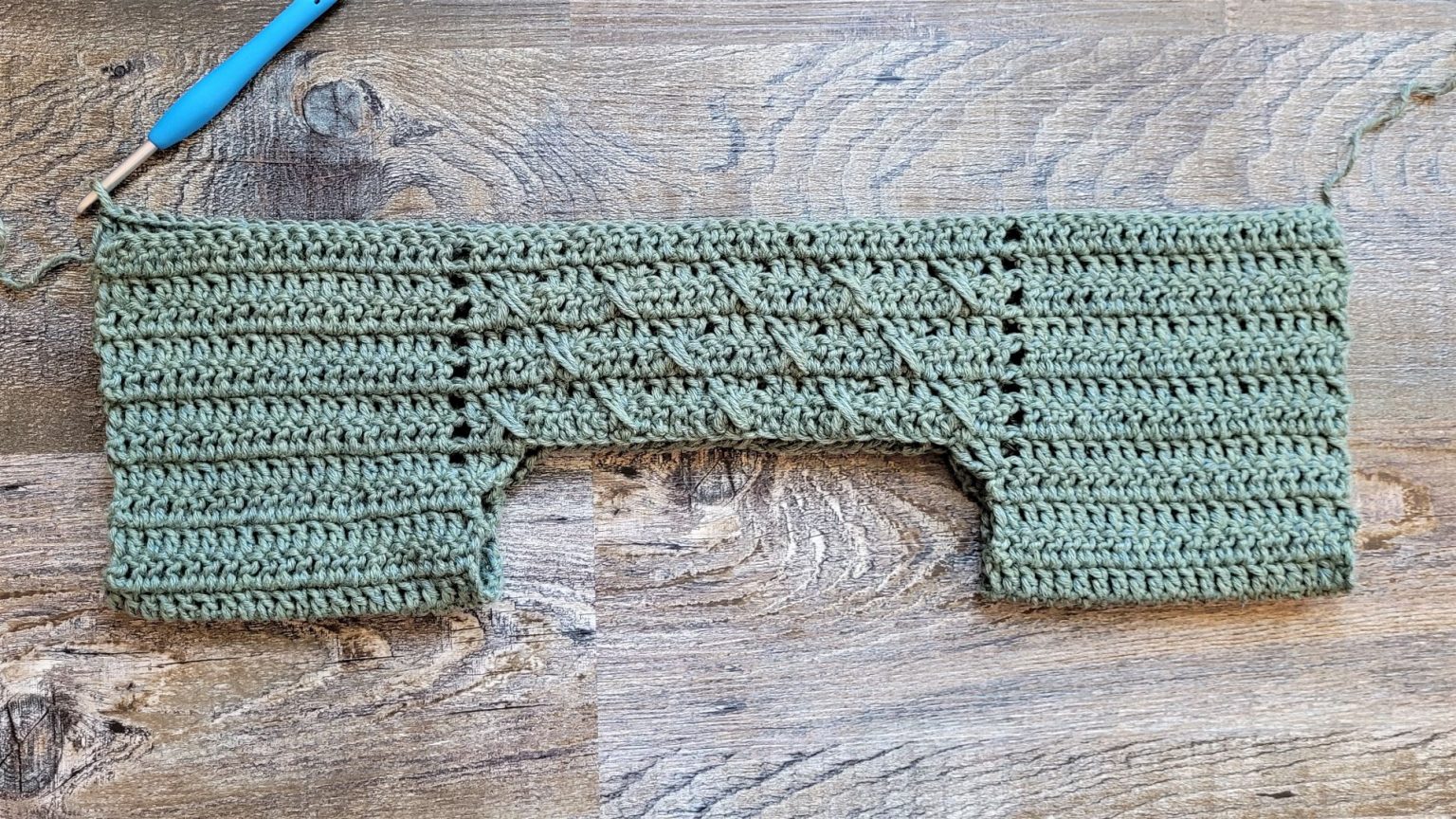 Double Cross Sweater Dress - Free Crochet Pattern · I Need It Crochet ...