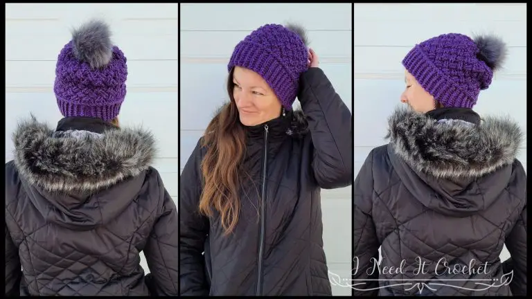 Free Crochet Hat Pattern - Aisling Toque · I Need It Crochet Designs