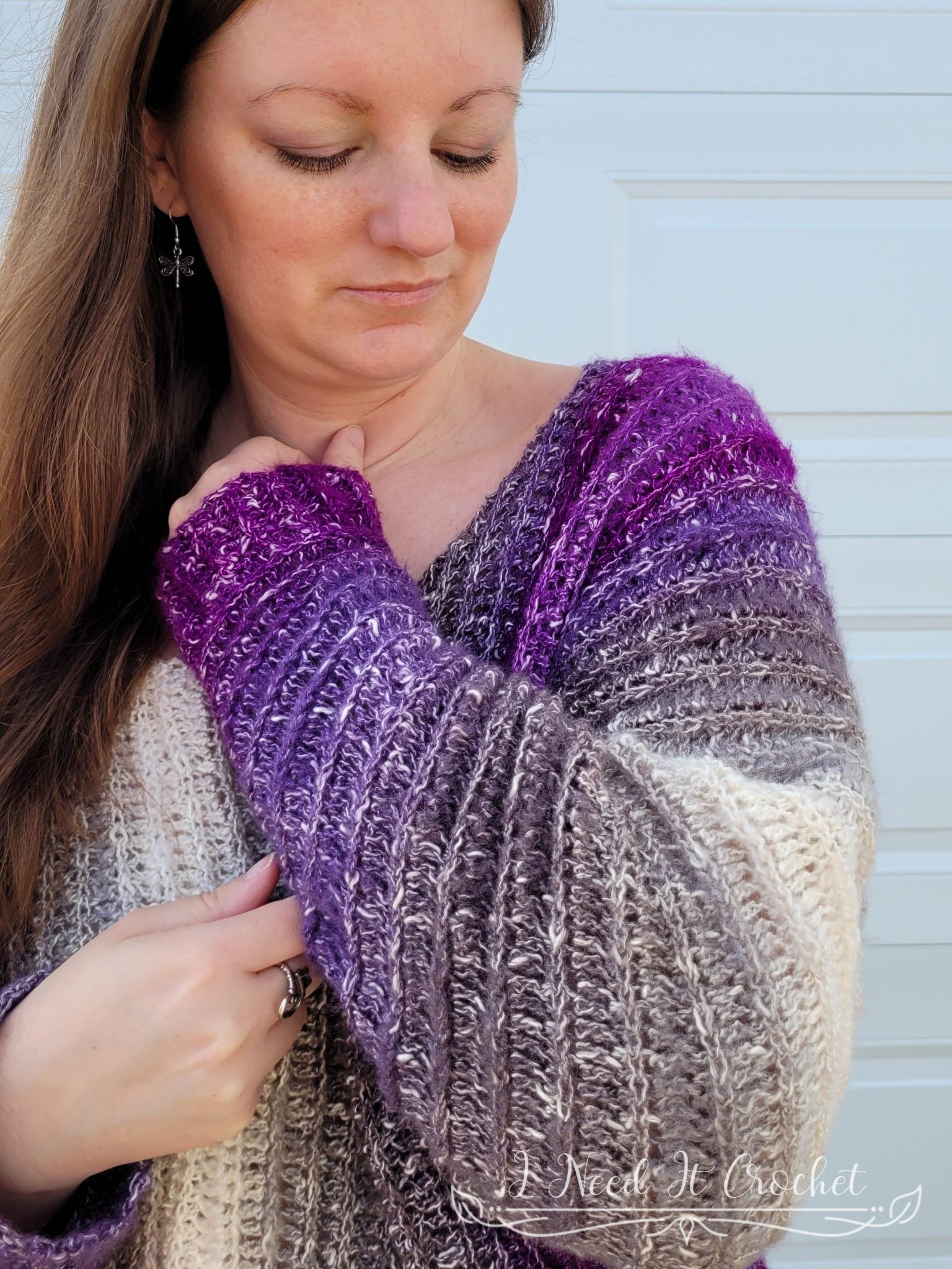 Free Crochet Sweater Pattern - Little Late Pullover · I Need It Crochet ...