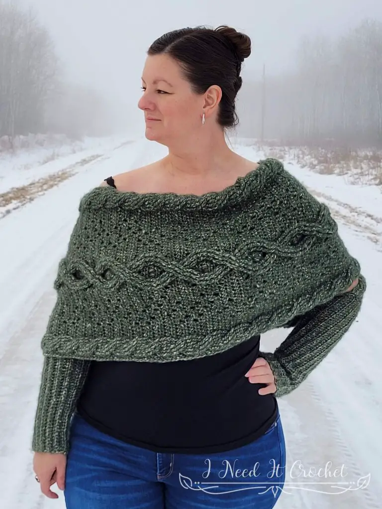 Scarf With Sleeves - Morgaine Sweater Scarf Free Crochet Pattern · I ...