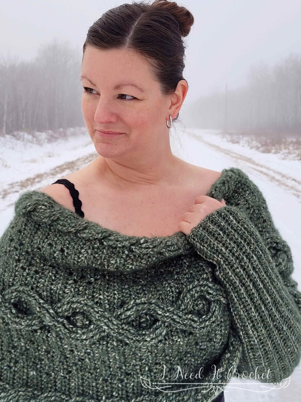 Scarf With Sleeves - Morgaine Sweater Scarf Free Crochet Pattern · I ...