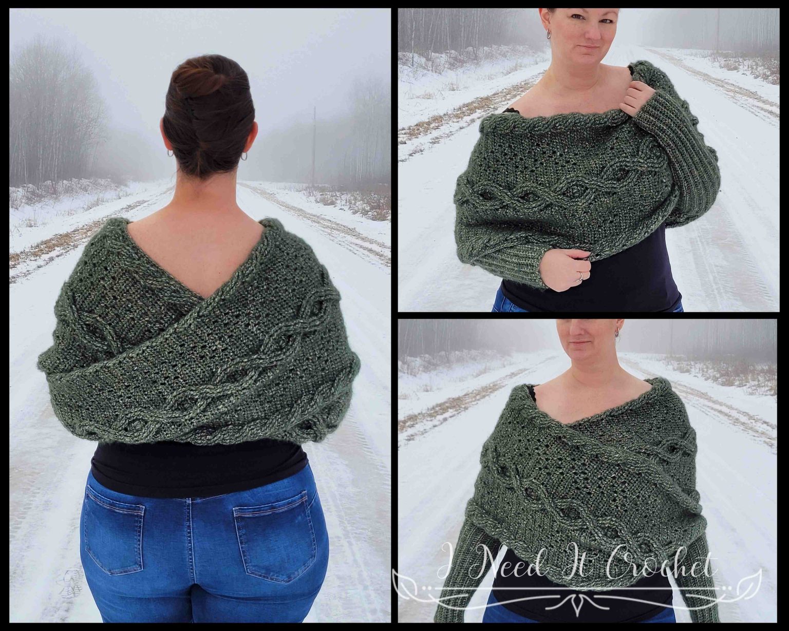 Scarf With Sleeves - Morgaine Sweater Scarf Free Crochet Pattern · I ...