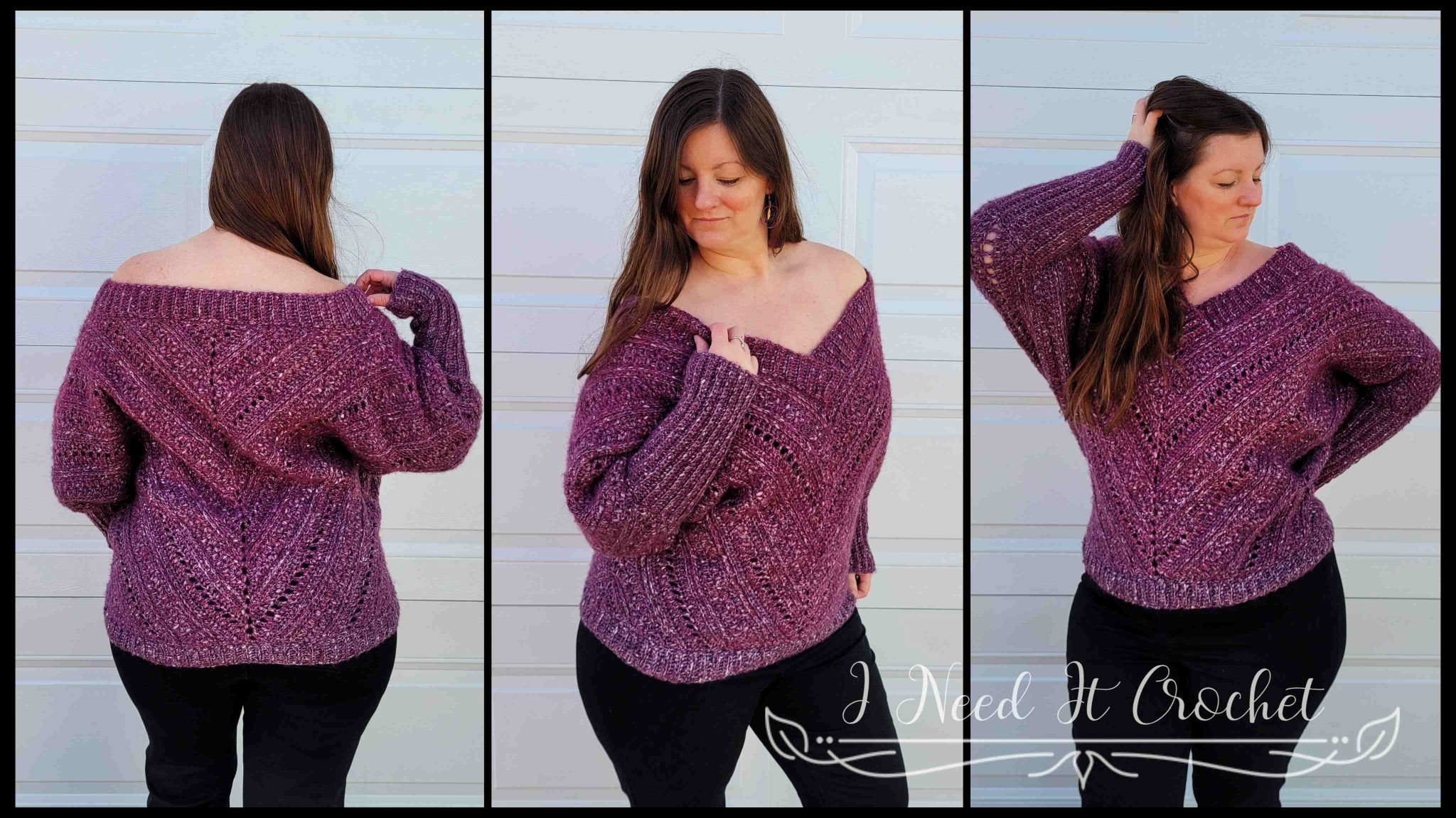 Free Crochet Sweater Pattern - Pinnacle Pullover · I Need It Crochet ...