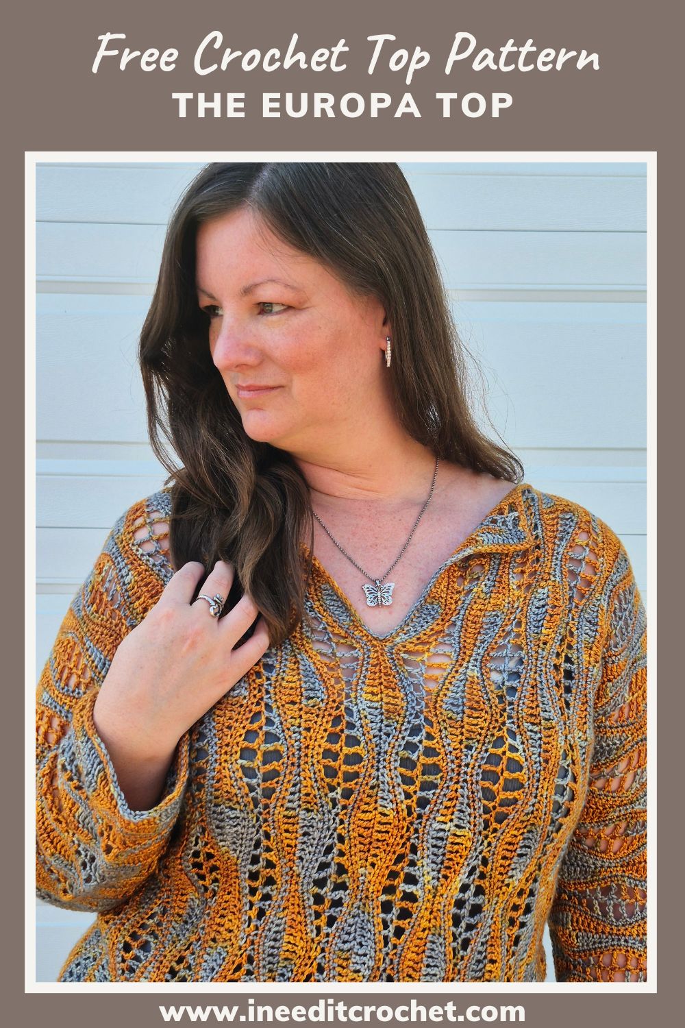 Crochet Top Pattern Free - Europa Top · I Need It Crochet Designs